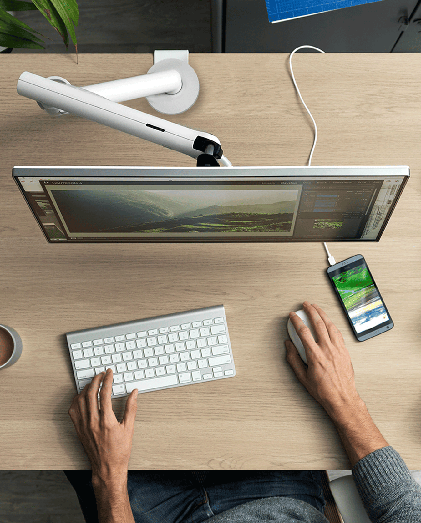 Flo Monitor Arm | Bowermans